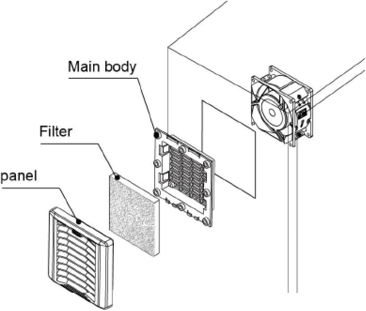PFG2-80 Series 80mm (3.25") Square Filter Kits - Mechatronics
